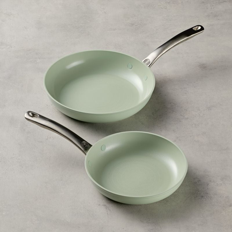 Ceramic Nonstick 2-Piece Skillet Set – Circulon